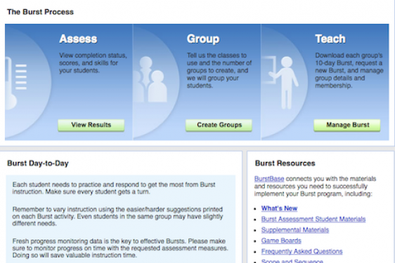 Burst:Reading | Assessment | Amplify