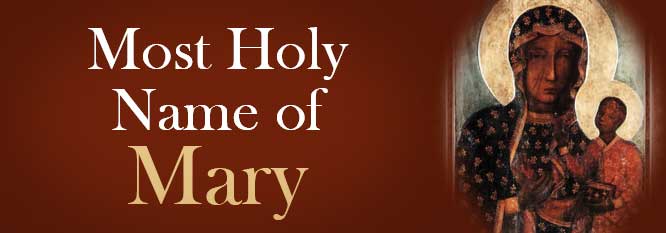 Most Holy Name of Mary | Our Blessed Mother | ANF Articles