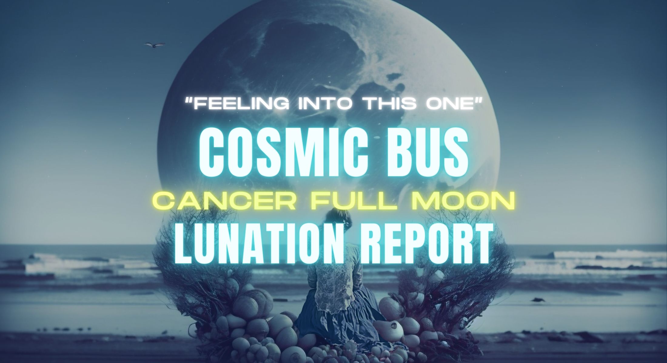 "Feeling Into This One": CANCER FULL MOON LUNATION REPORT [Cosmic Bus ...