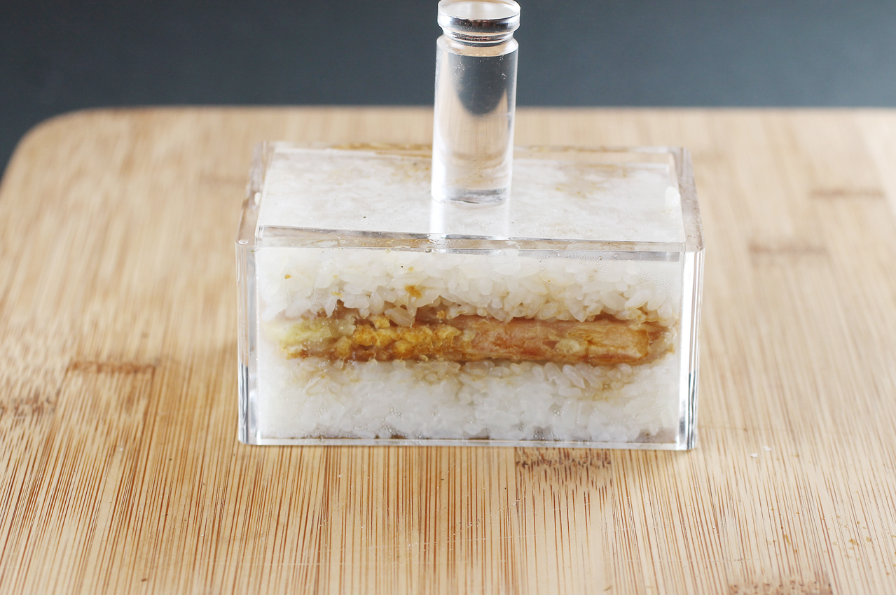 Sous Vide Spam Musubi