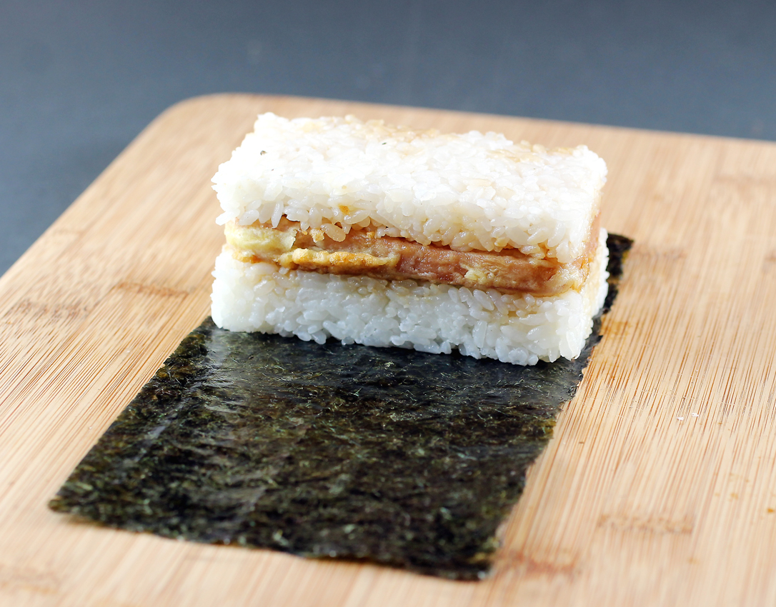 Sous Vide Spam Musubi