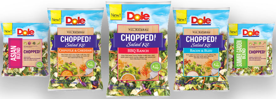 Dole Introducing All Natural DOLE Chopped Salads to Include Both Kits ...
