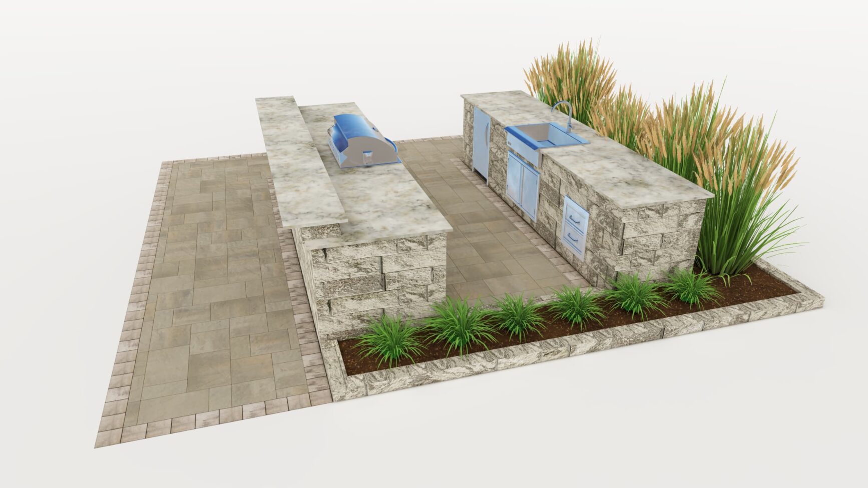 Harbor View Kitchen | Belgard Rooms
