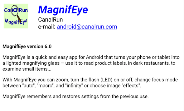 Download MagnifEye for PC / MAC / Windows