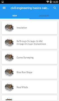 Download Civil Engineering Basics Calculations for PC / MAC / Windows