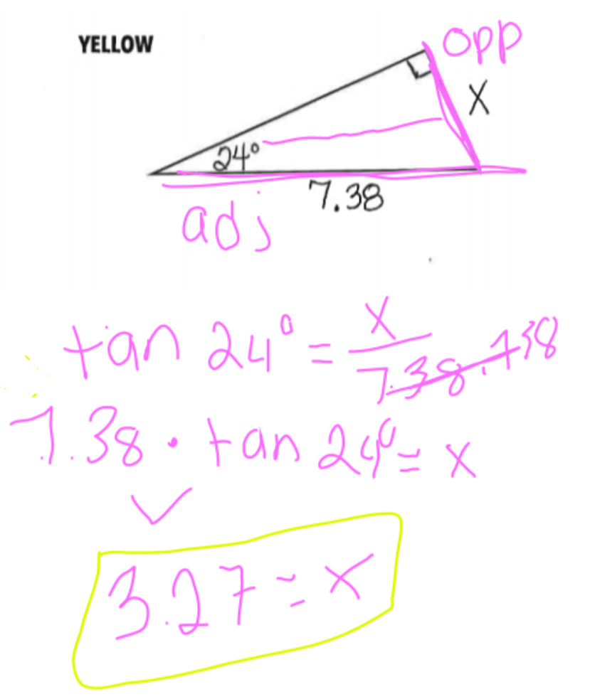 Review: Pythagorean Theorem & Trigonometric Ratios - Raymond Wright ...
