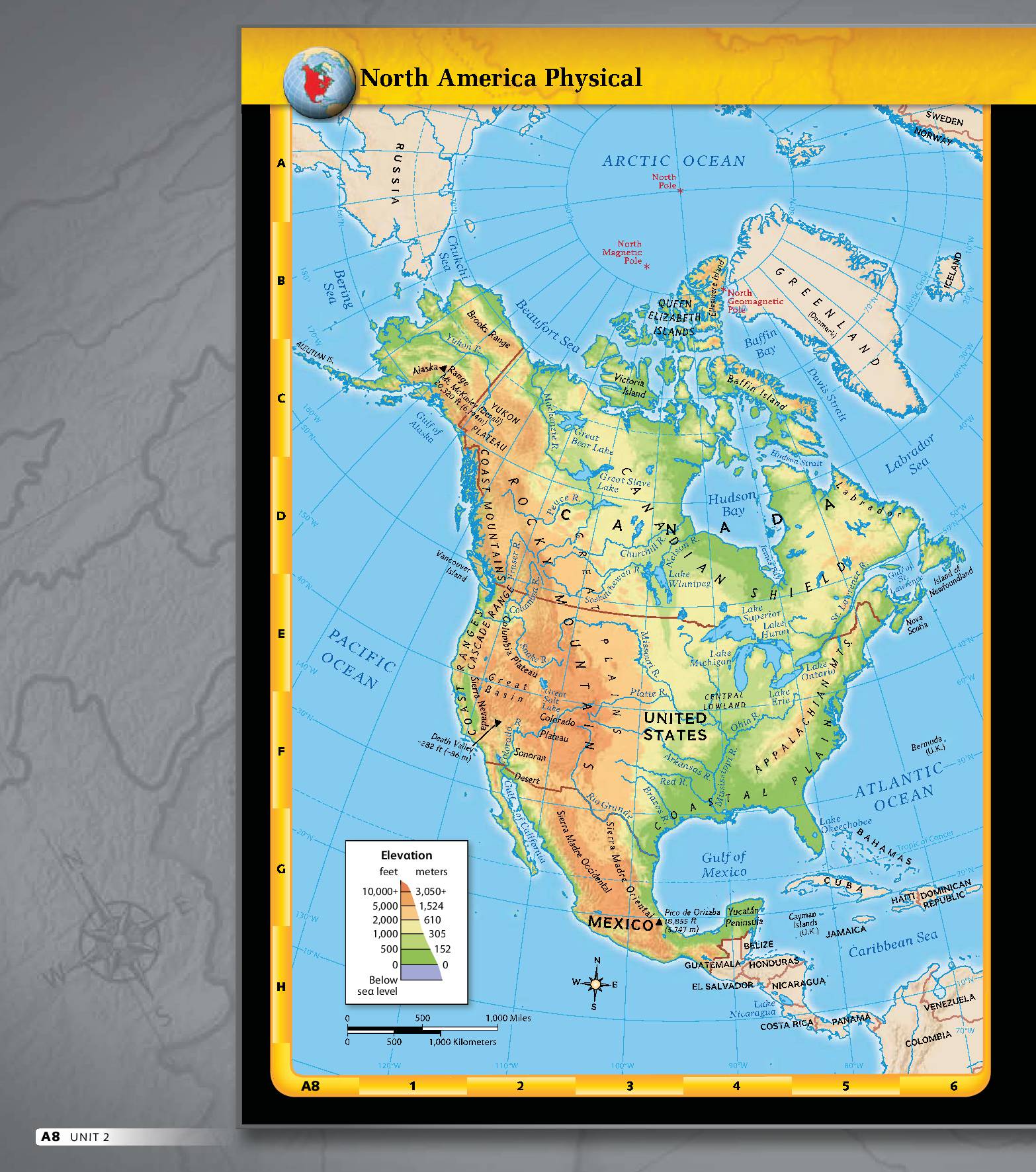 North America Phsycial and Political cloned 10/17/2020 - R HAAS ...