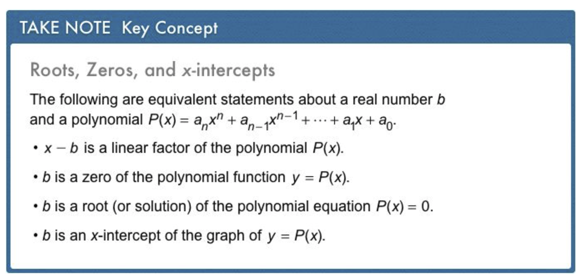 Algebra 2 5-2 Complete Lesson: Polynomials, Linear Factors, and Zeros ...