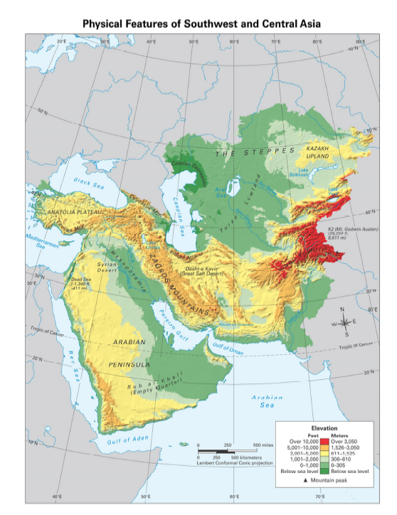 Middle East Mapping Challenge 1 - Brett Butler | Library | Formative
