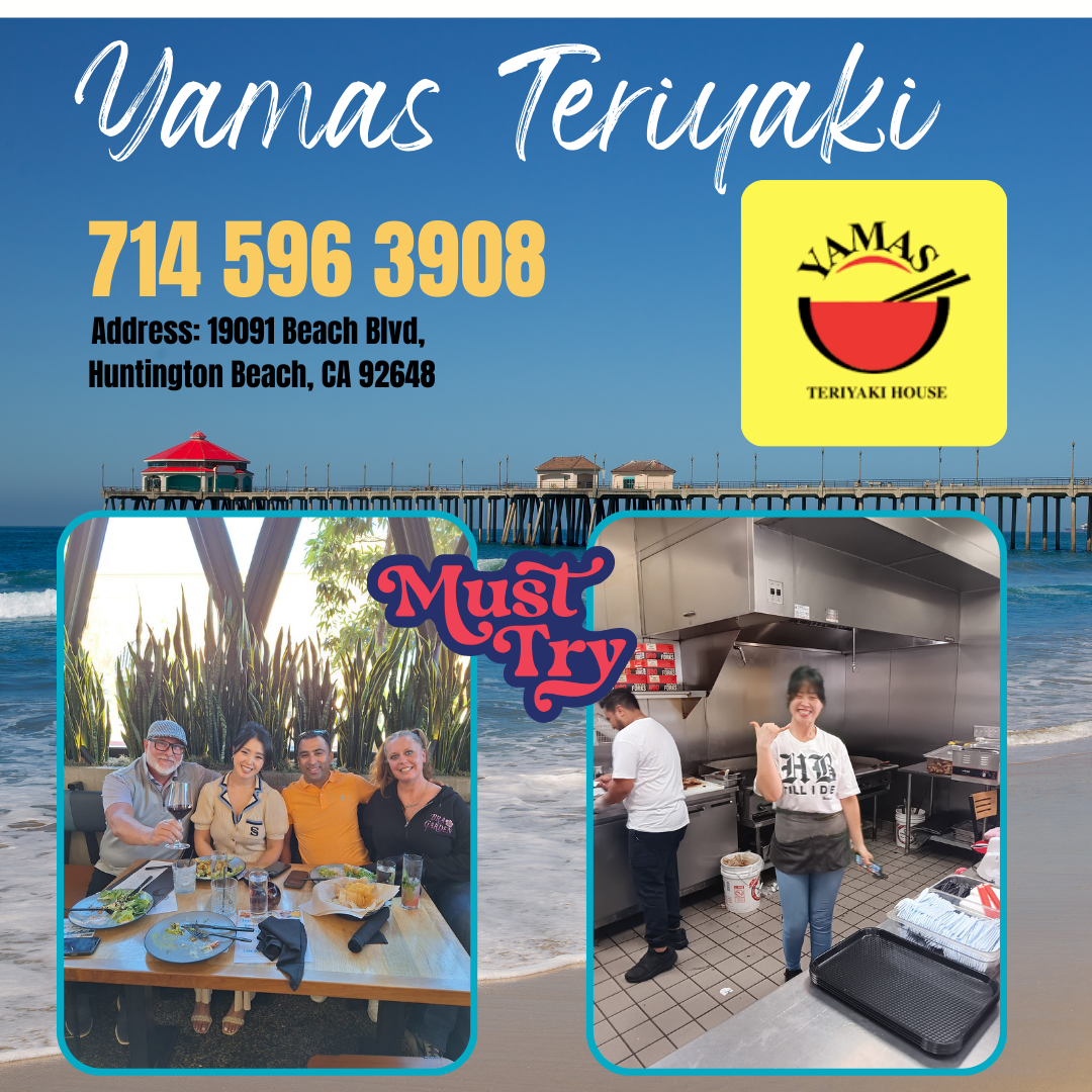 Chloe Yoo · Come by for a bite and share with friends!, Yamas Teriyaki