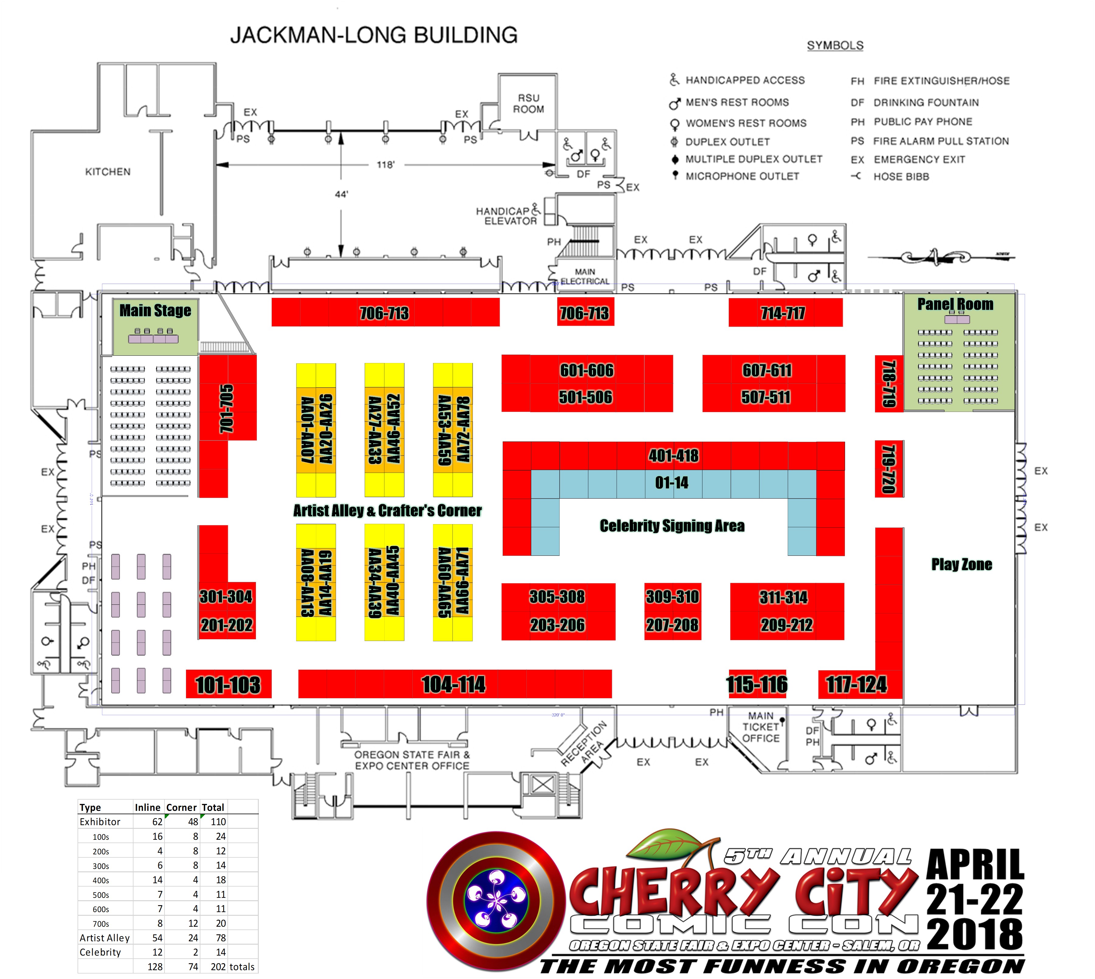 Cherry City Comic Con 2018 :: Leap Event Technology
