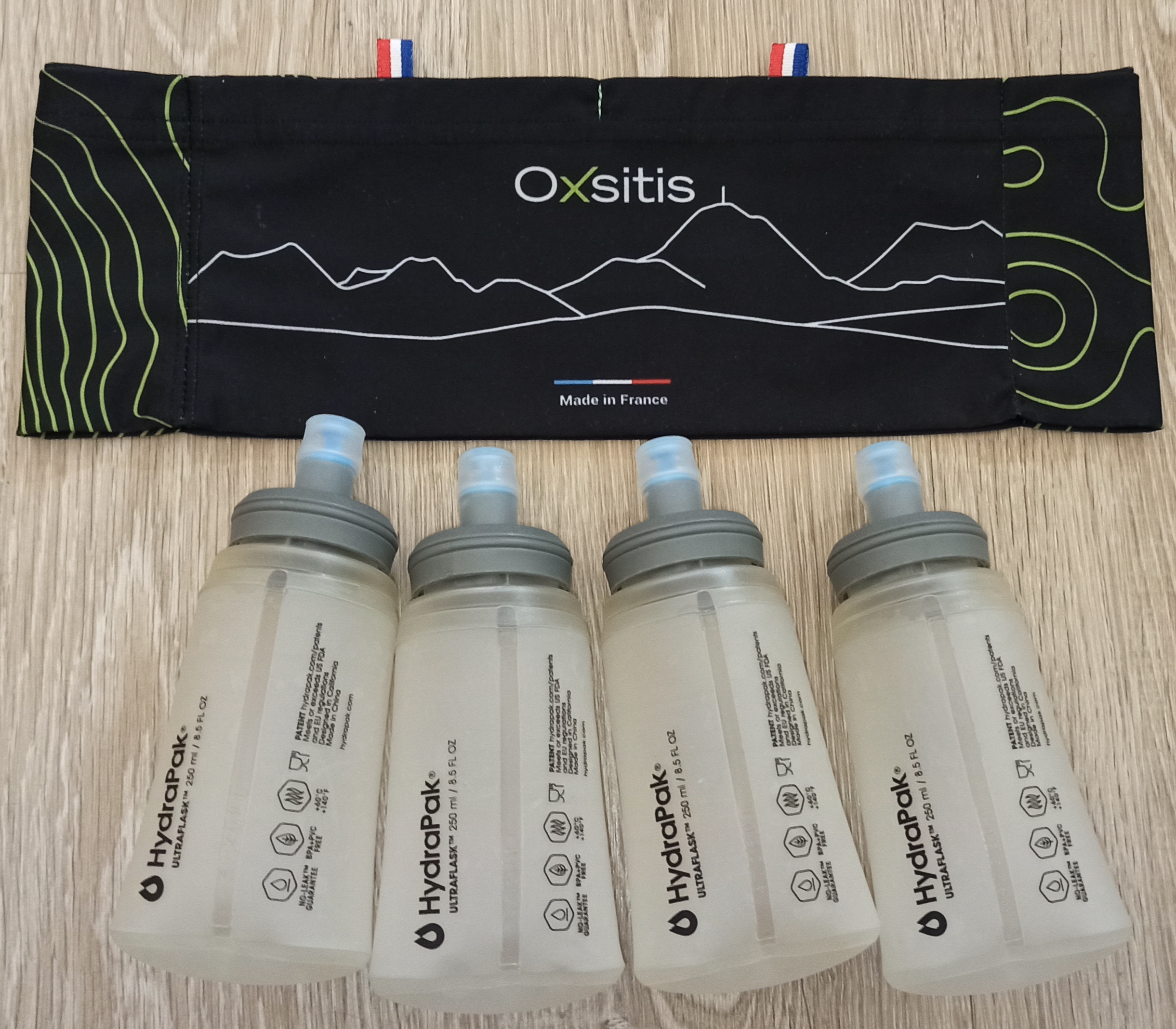 Trail-Running Oxsitis Slimbelt Ultra L + 4 Ultra Flask 25 cL | Campsider