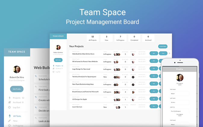 TeamSpace Template | Bubble