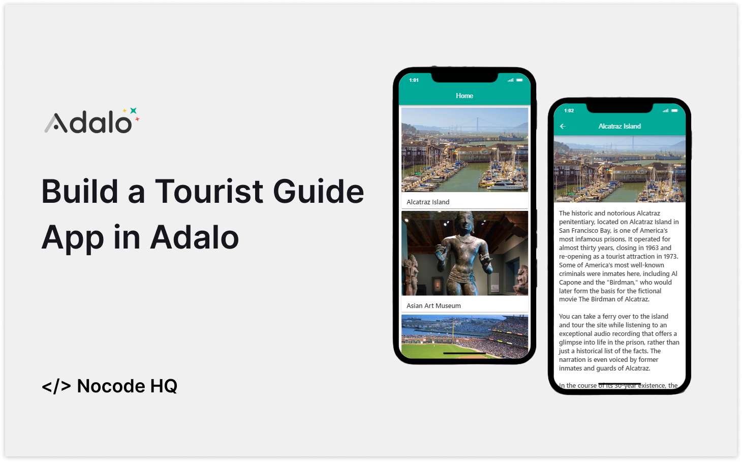 Build a Tourist Guide App in Adalo
