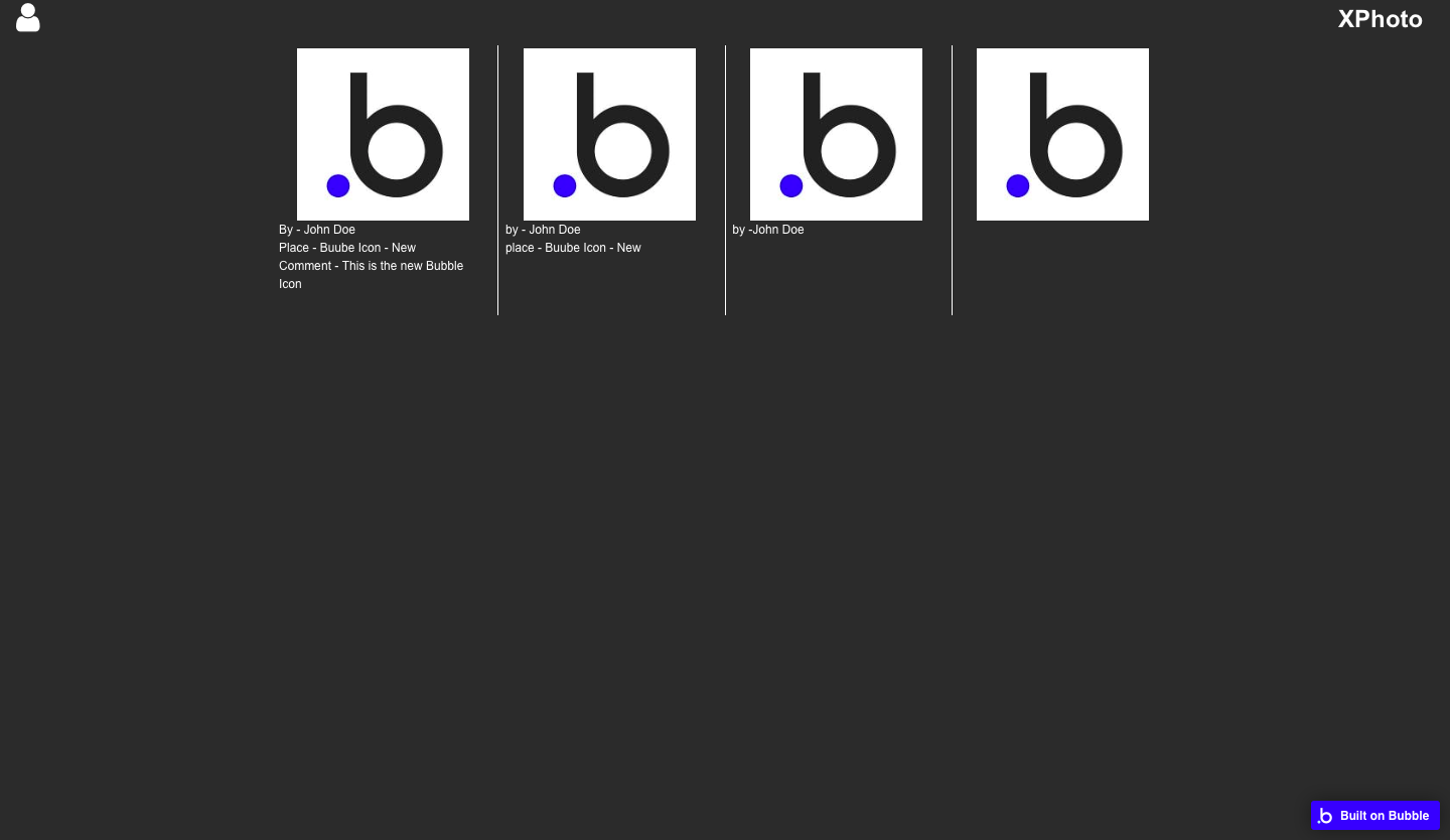 XPhoto Template | Bubble