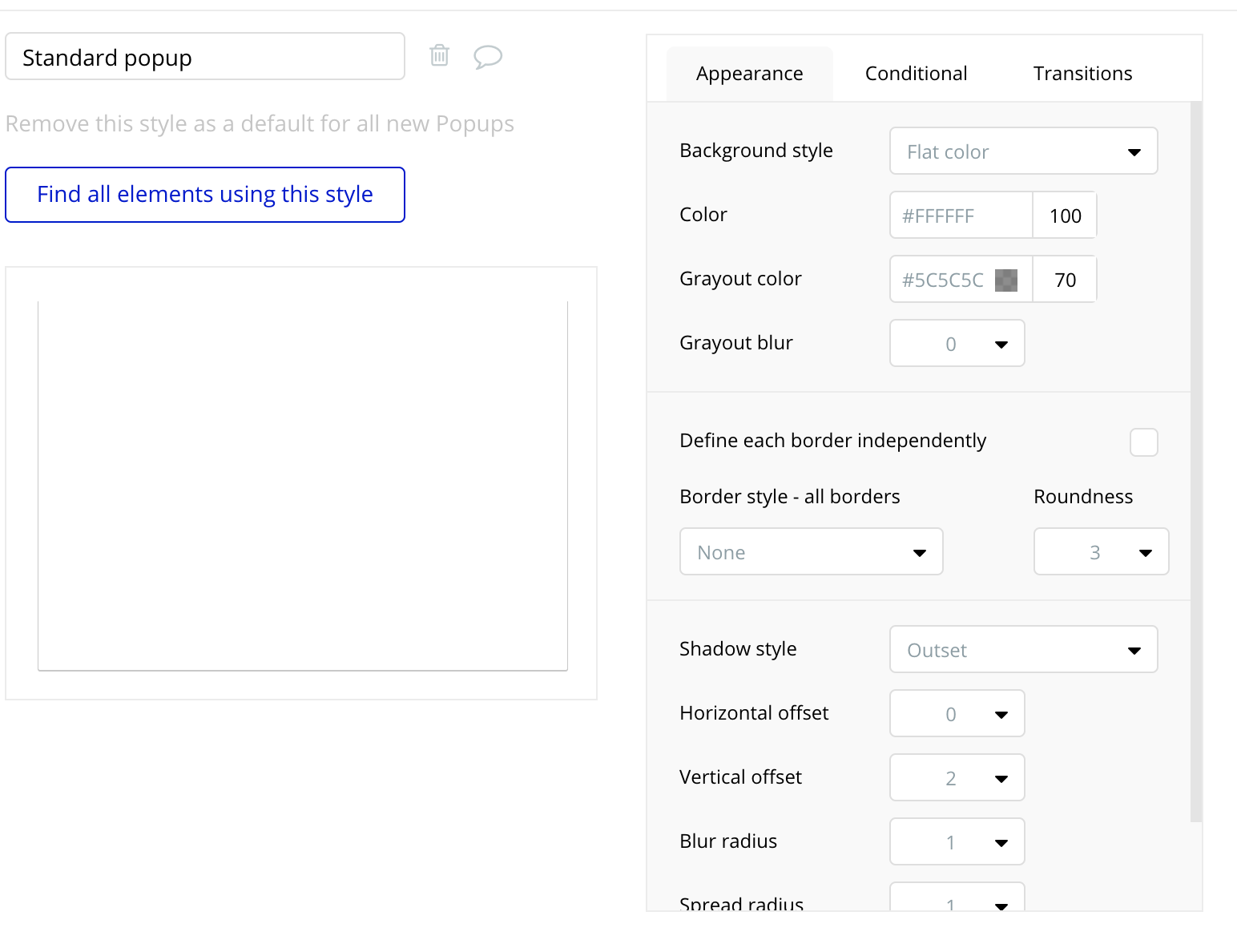 How to Use the Popup Element | Bubble