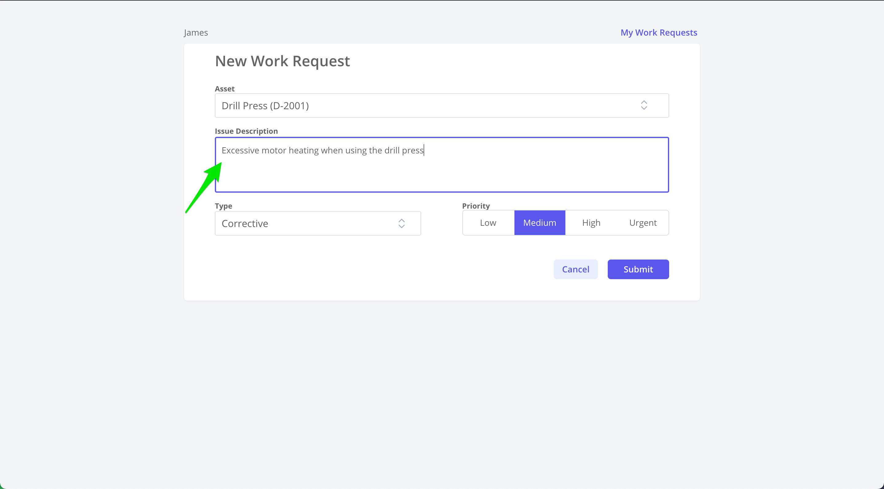 Zoidii Help Article - Create a Guest Work Request