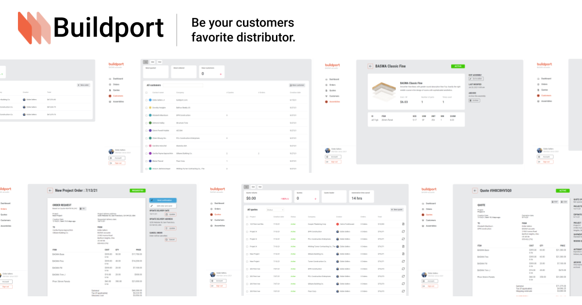 Buildport - B2B construction material ecommerce