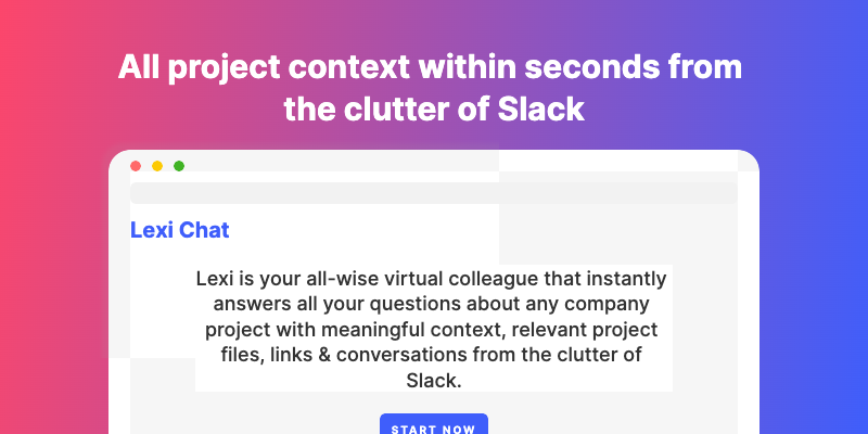 Lexi Chat - Instant workplace answers from the clutter of multiple ...