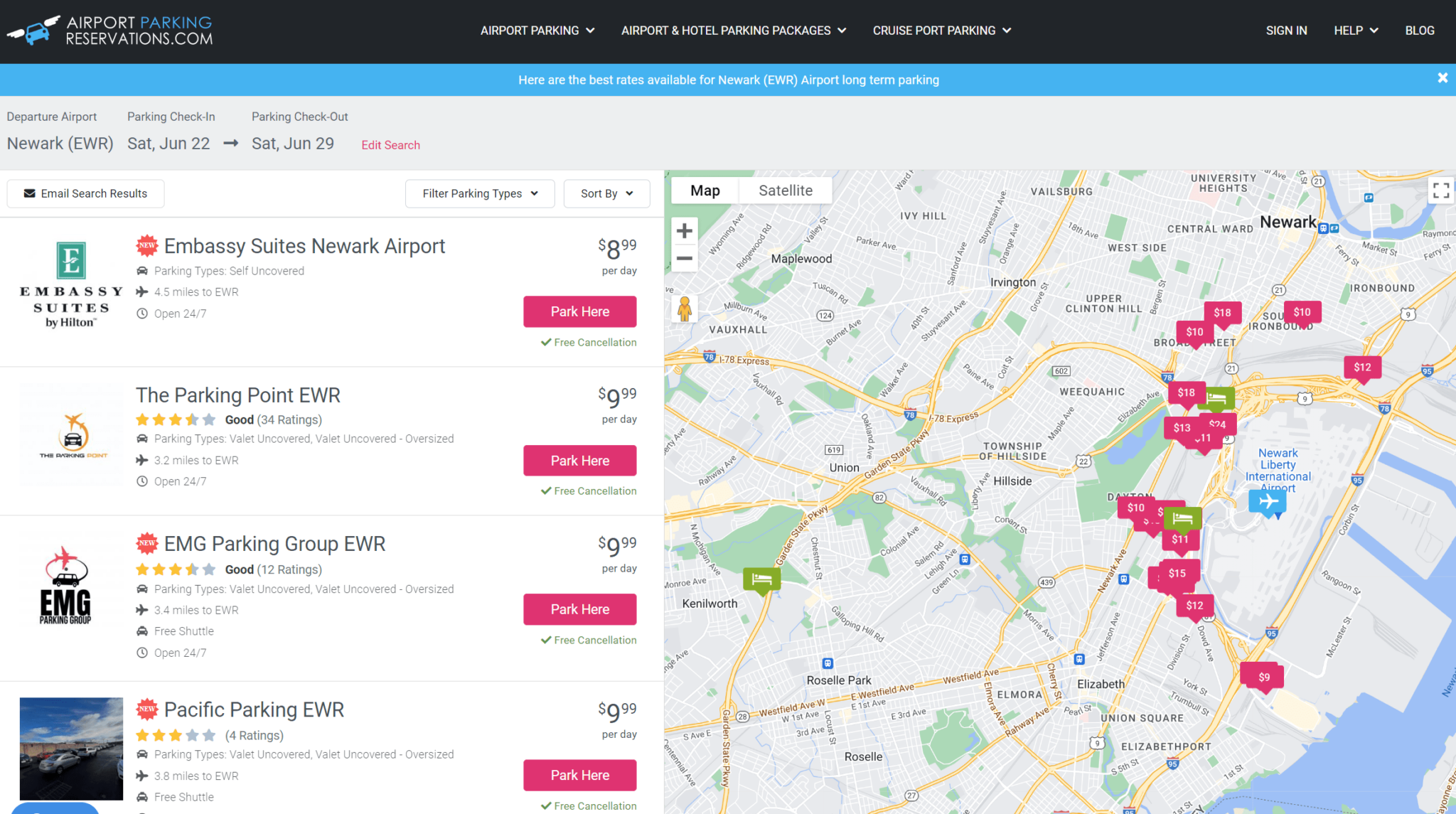 Best Newark Airport Parking: Your Comprehensive Guide