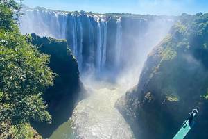 Abseil Victoria Falls - Boiling Pot Hike and Gorge Lunch