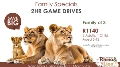 Bothongo Rhino and Lion Nature Reserve - Activities