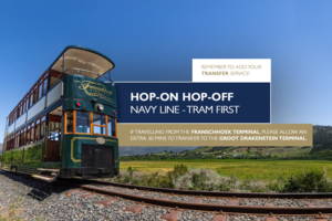 Franschhoek Wine Tram - NAVY LINE - TRAM FIRST