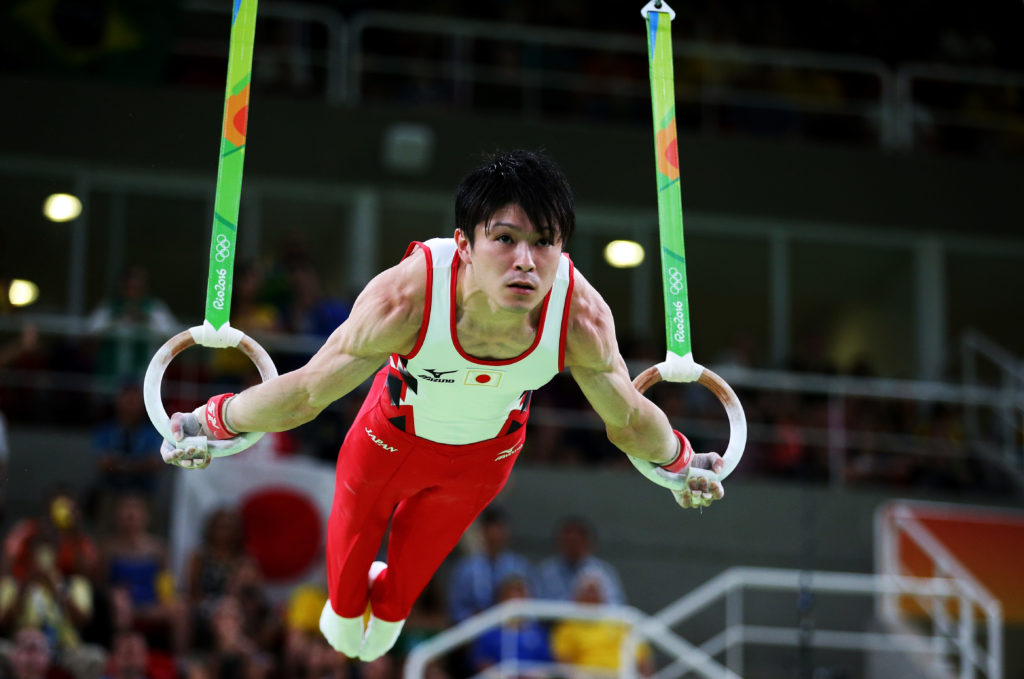 Japanese gymnast Kohei Uchimura racks up high scores and high Pokemon ...