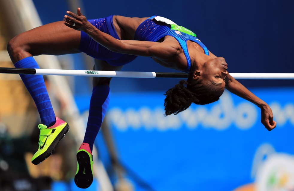 Three kids, one goal for four-time Olympic high-jumper Chaunte Lowe ...