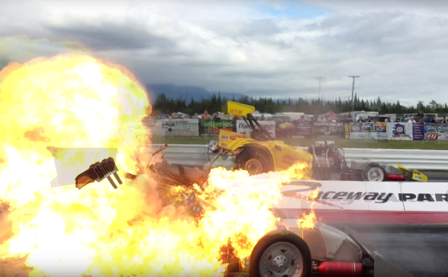 Nhra Drag Racing Explosion