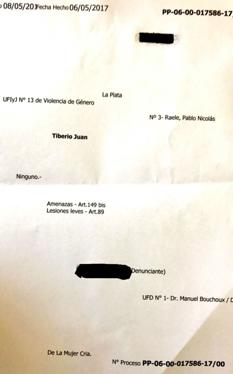 Extienden La Restricción Perimetral Del Polaco Hacia Valeria Aquino