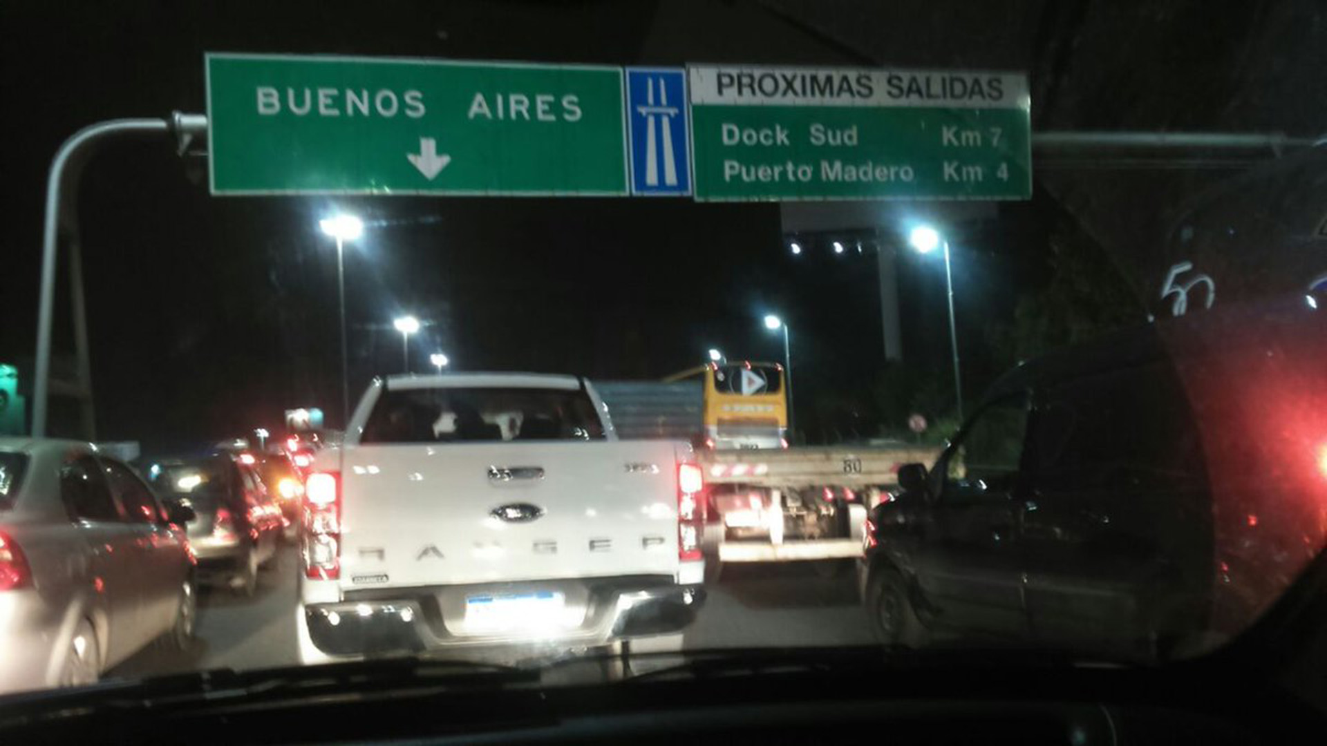 Un Piquete Afectó El Tránsito En La Autopista Buenos Aires La Plata 8266