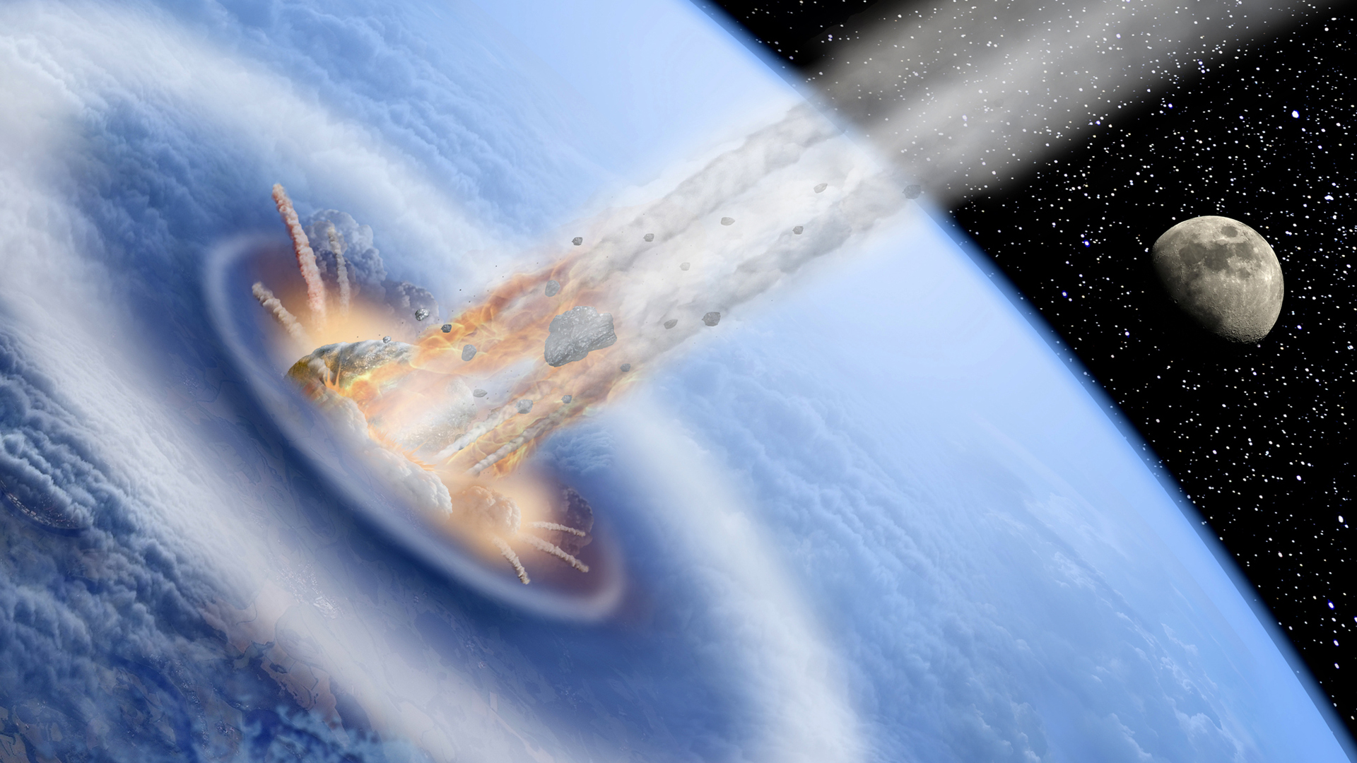 Así Quedaría La Tierra Después De La Caída De Un Asteroide Infobae 4929