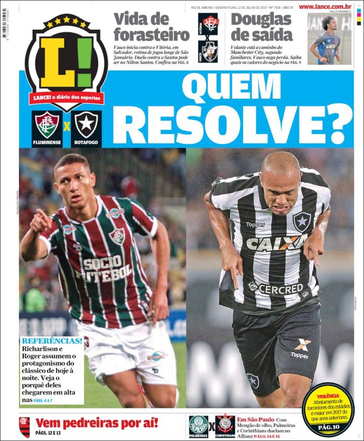 Lance Brasil Miércoles 12 De Julio De 2017 Infobae 