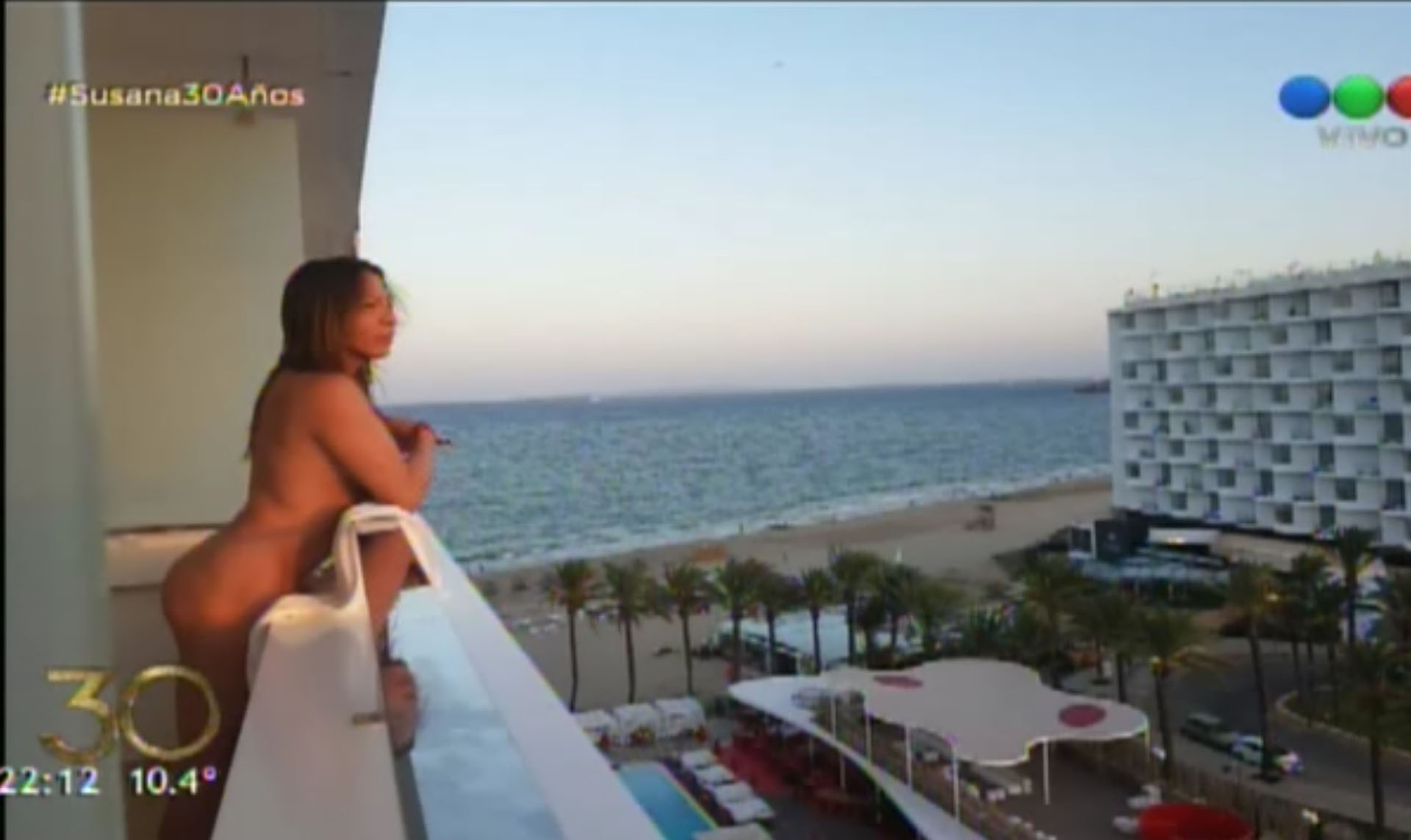 El Audaz Desnudo De Lizy Tagliani En Ibiza Infobae
