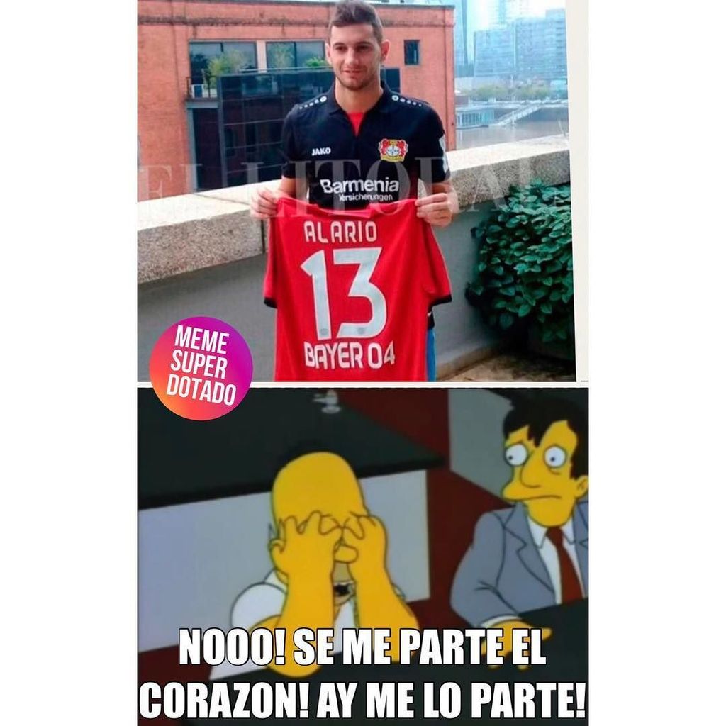 Los Memes Por La Salida De Lucas Alario Y La Broma Del Club Sacachispas