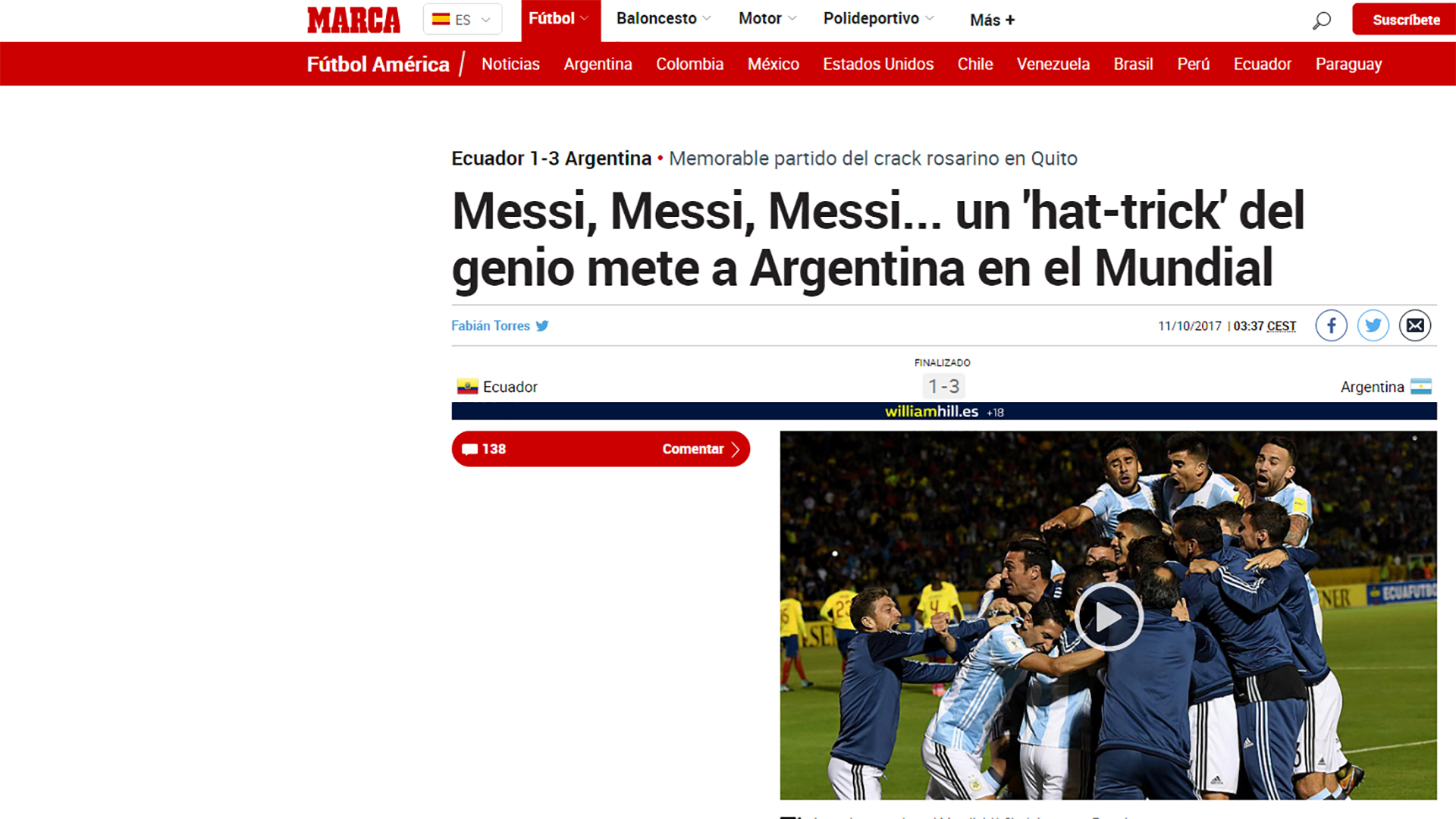 Messi El Protagonista De Los Medios Alrededor Del Mundo Infobae