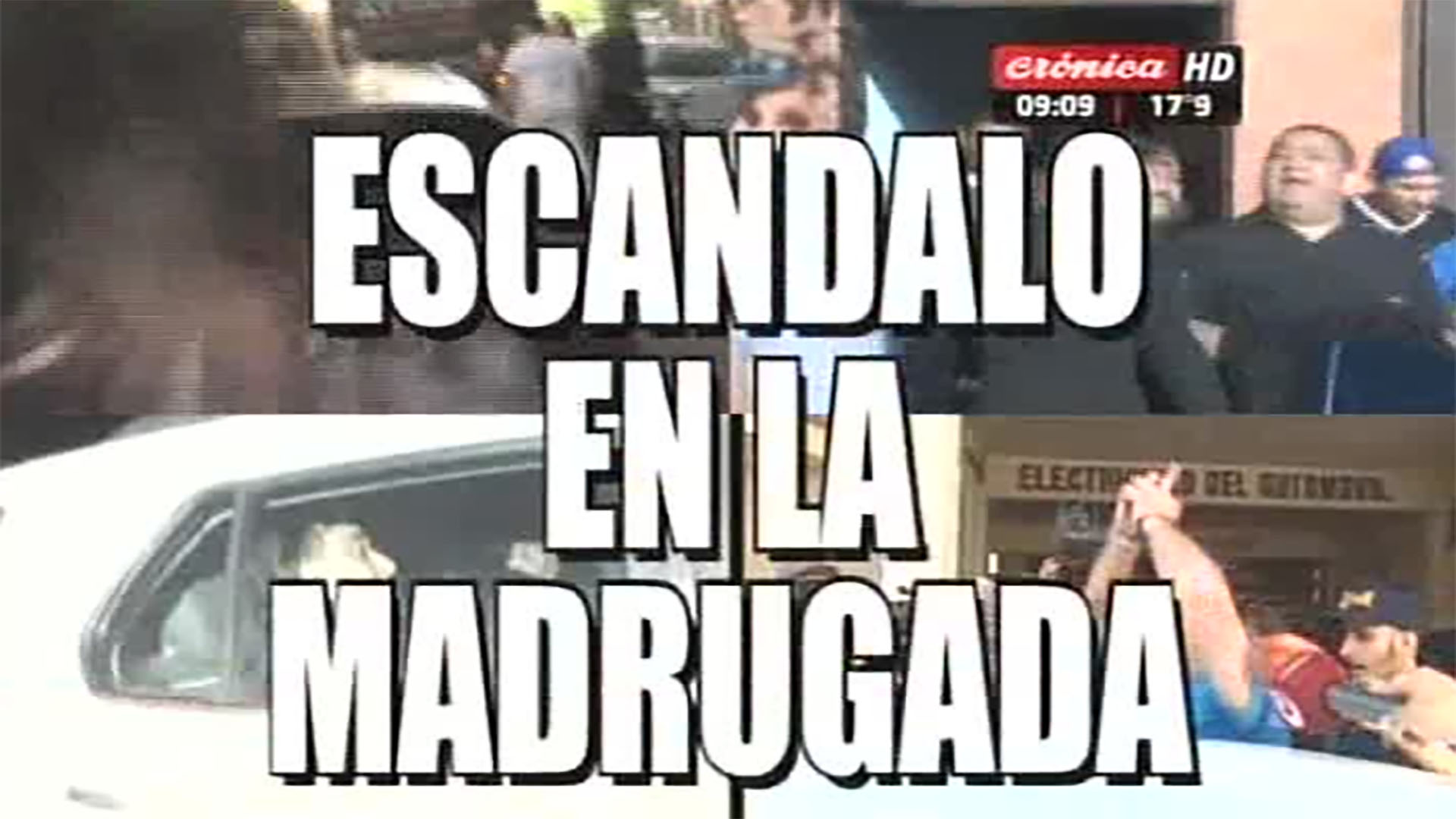 El Show De Placas De Crónica Tv Por La Detención De Funcionarios K