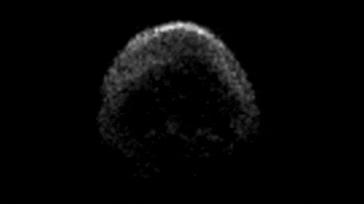 Astrónomos observaron el asteroide "calavera", que pasará cerca de la ...