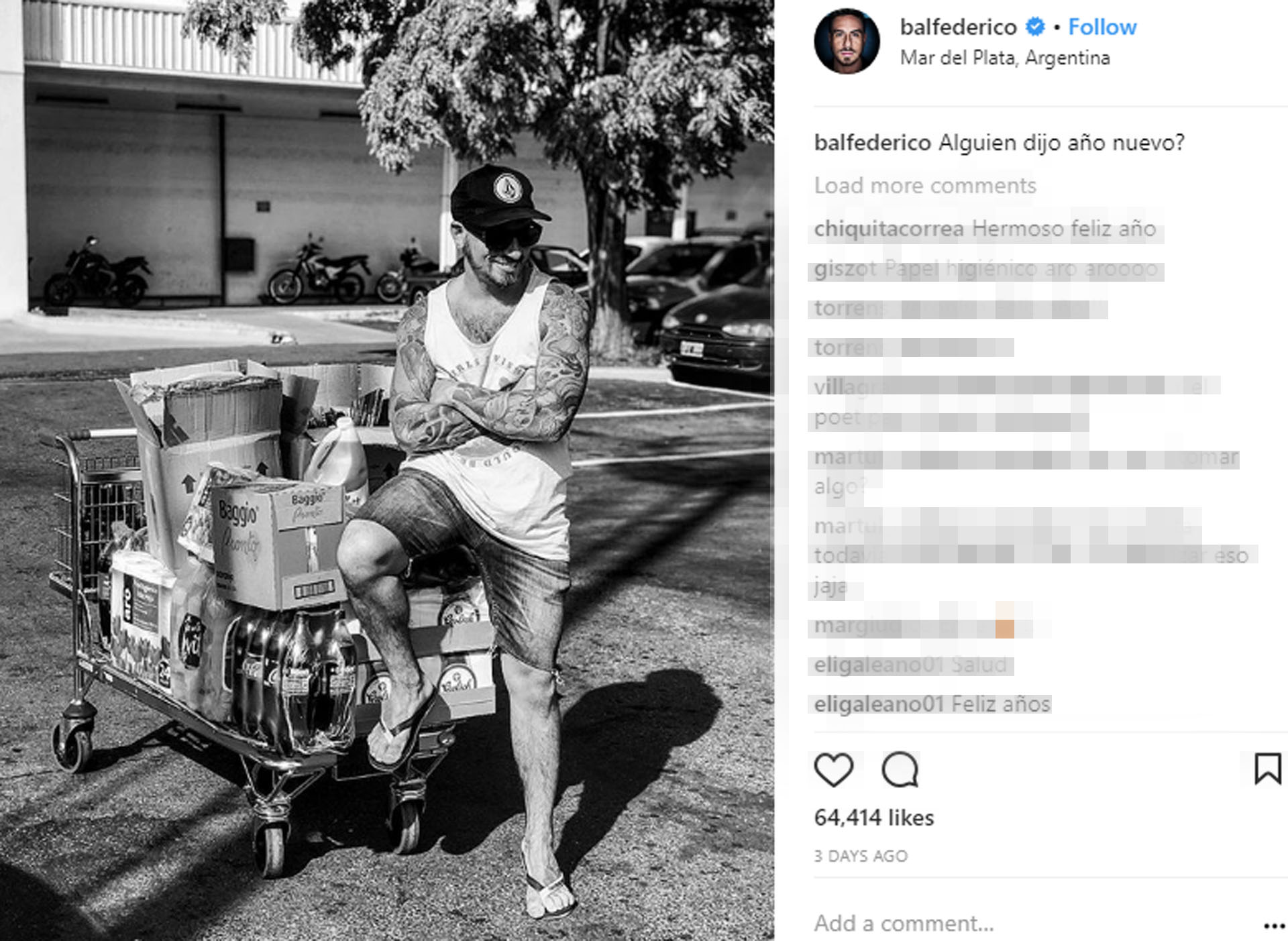 De Blanco O Al Aire Libre Así Recibieron El 2018 Los Famosos Infobae