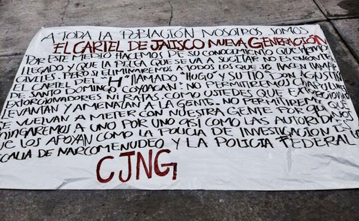 «Llegamos»: la tenebrosa narcomanta que pone en alerta a Ciudad de ...