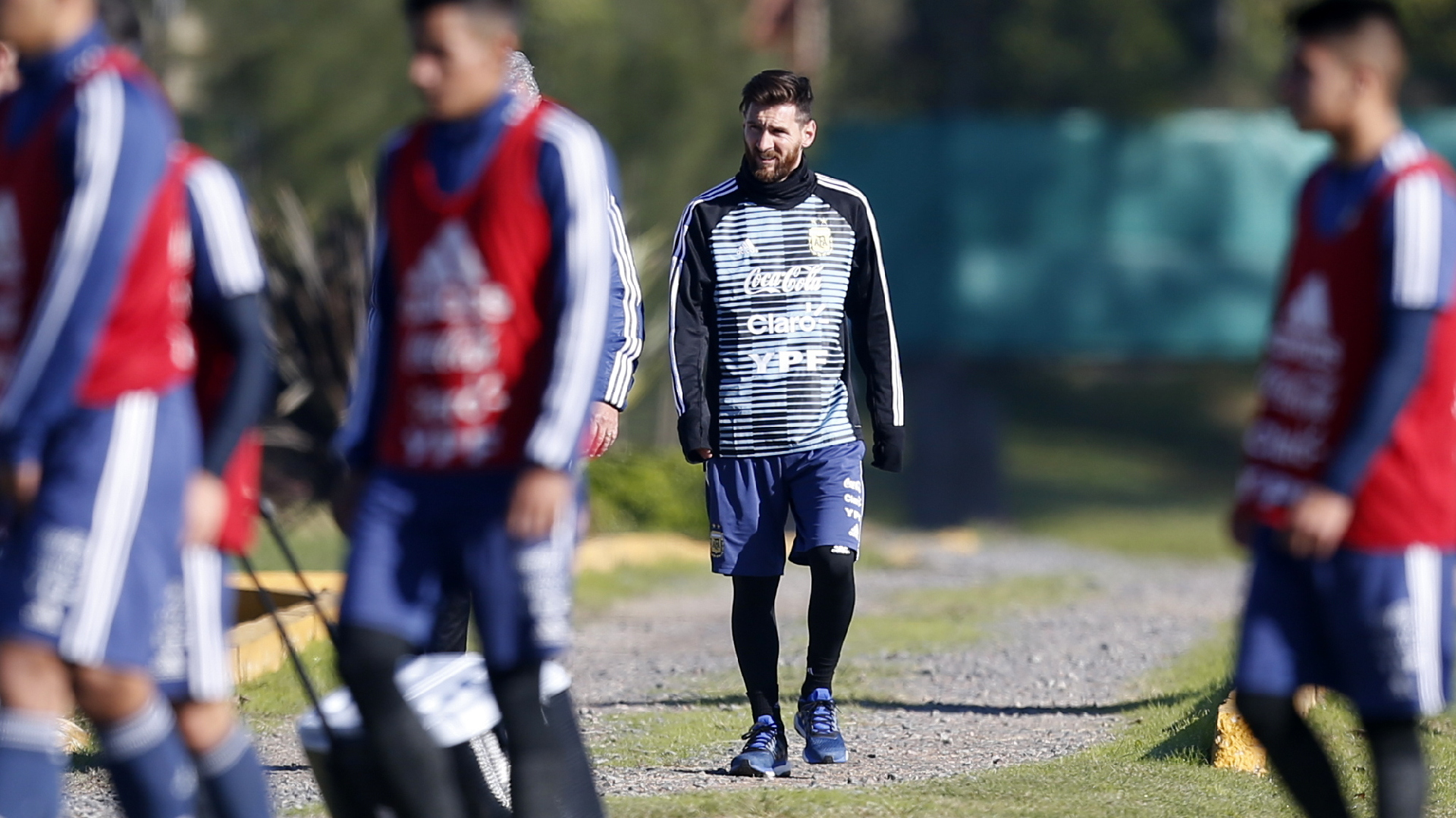 Con La Presencia De Lionel Messi Argentina Se Entrenó Y Le Da Forma A Su Sueño Mundial Infobae