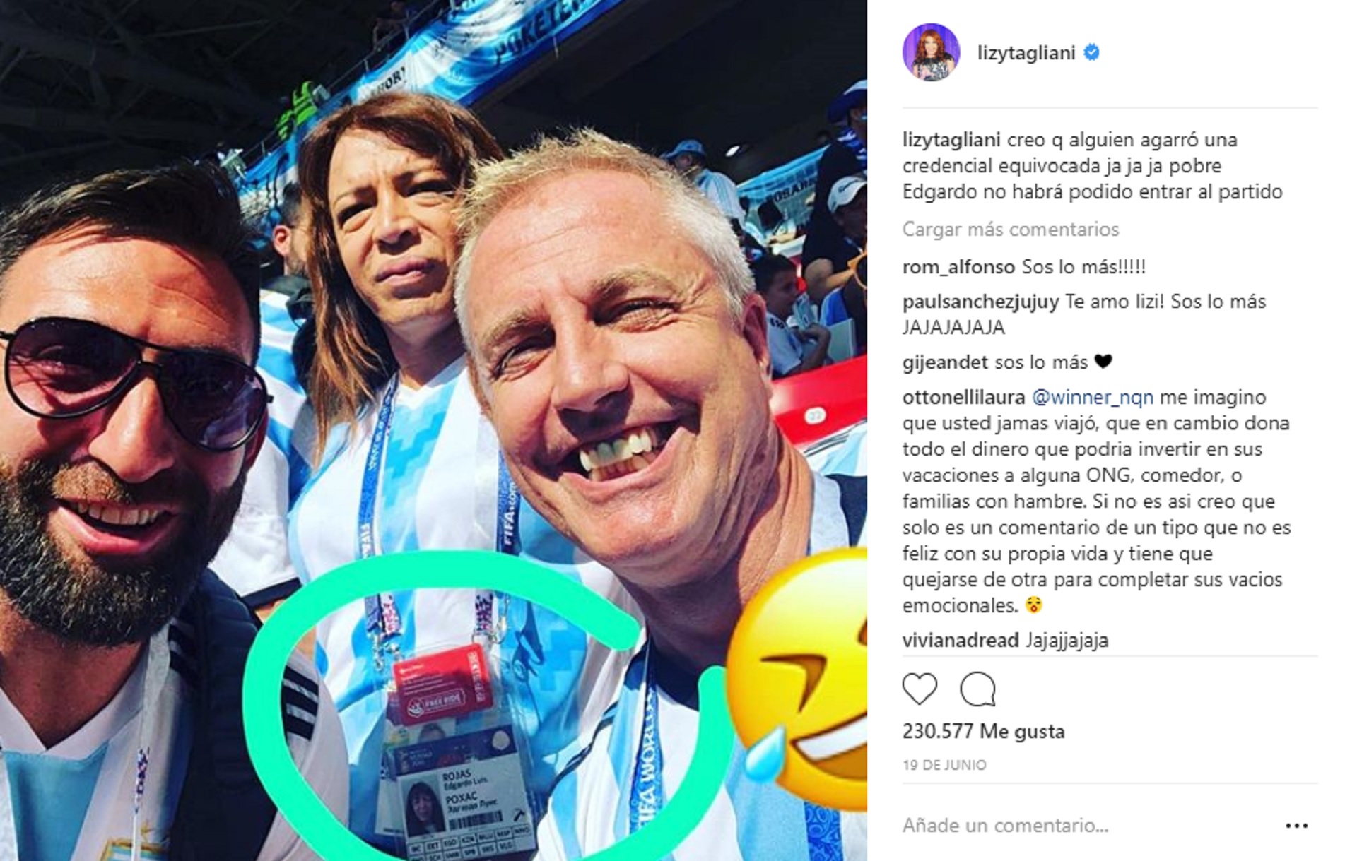 Lizy Tagliani Le Contestó A Flor De La V Yo Soy Una Travesti No Soy