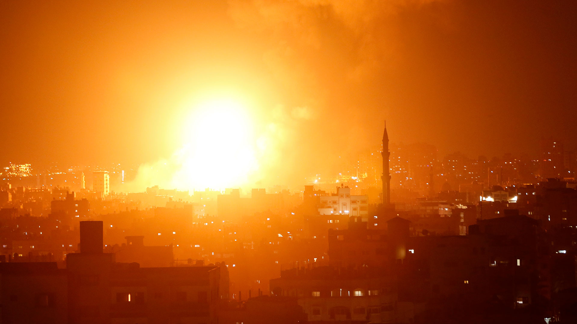 Israel Bombardeó Instalaciones Militares De Hamas Tras El Lanzamiento 7579