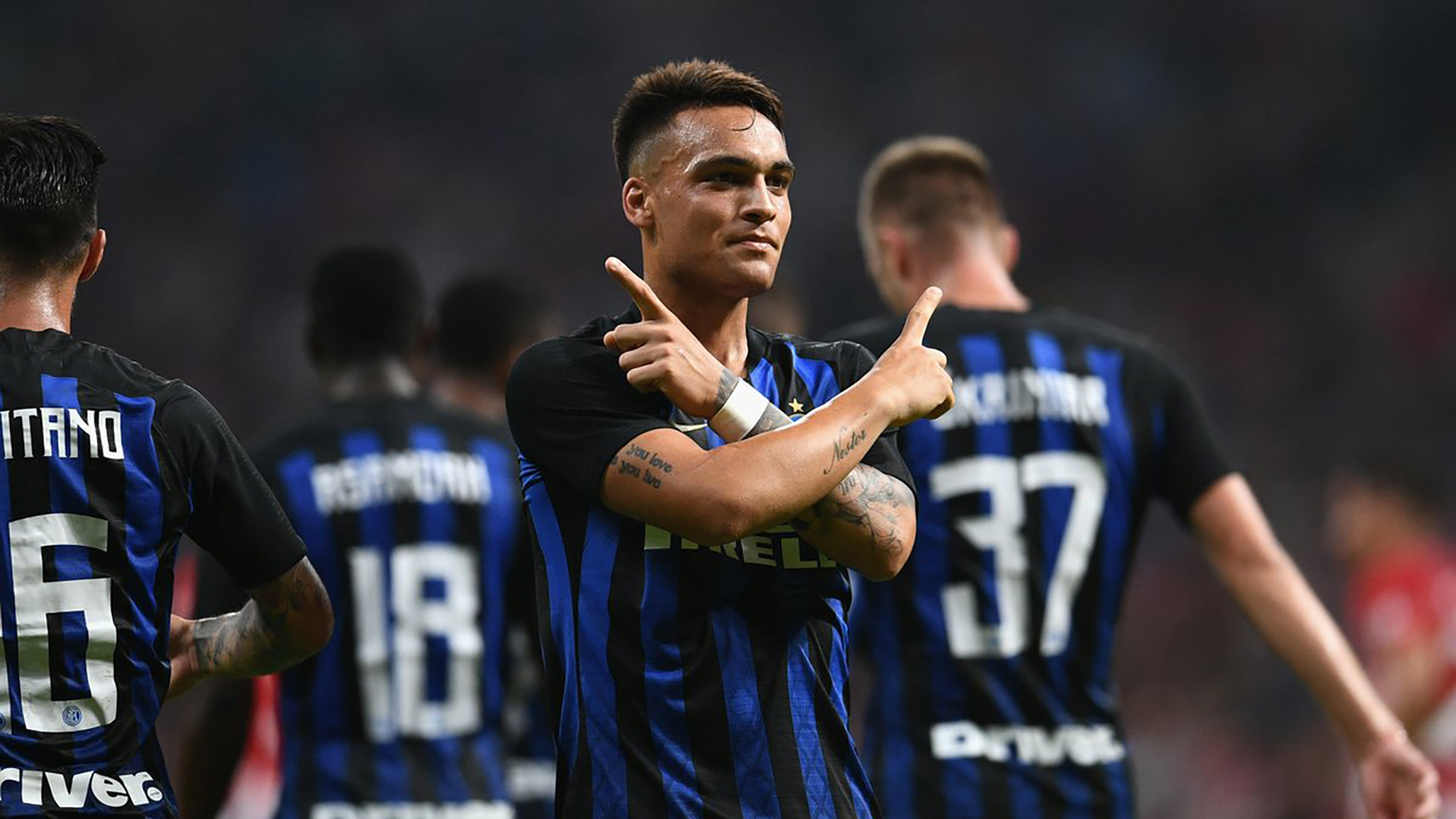 Lautaro Martínez De Lujo La Espectacular Definición En El Gol Del Inter Ante Atlético Madrid