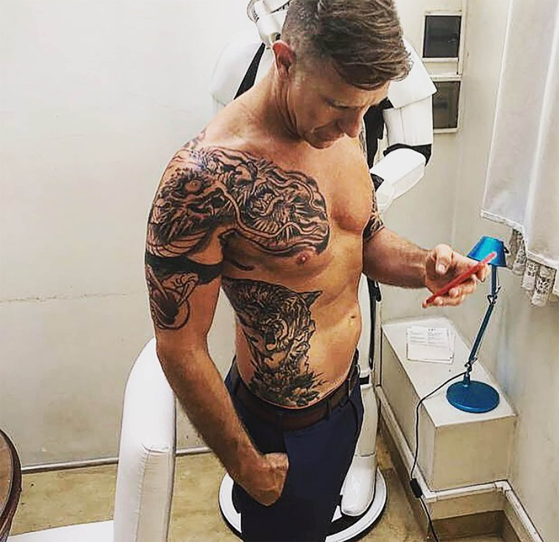 Alejandro Fantino Mostró El Enorme Tatuaje Que Tardó Meses En Completar Infobae