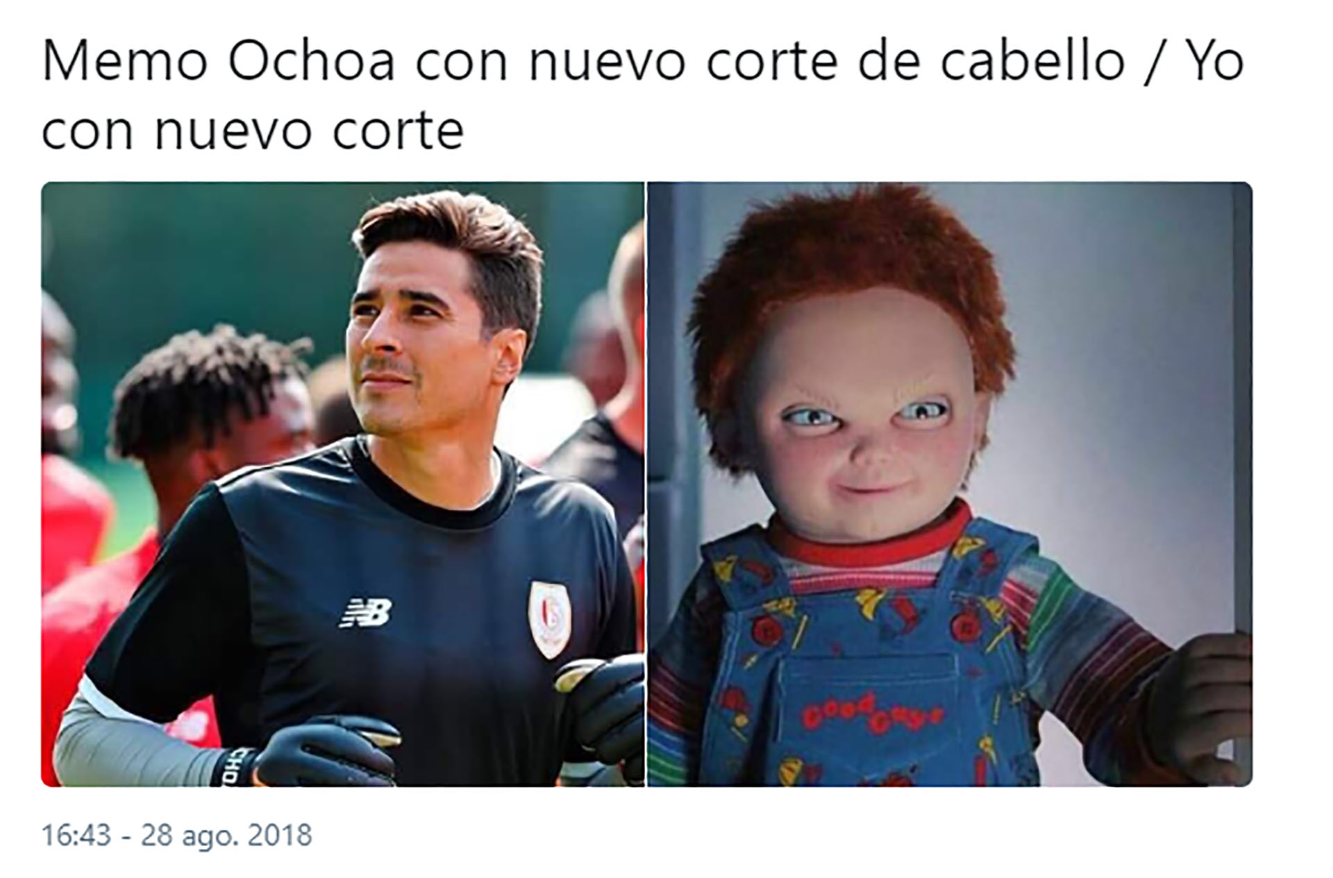 El Memo Ochoa Se Cortó Los Rulos Y Estallaron Los Memes Infobae