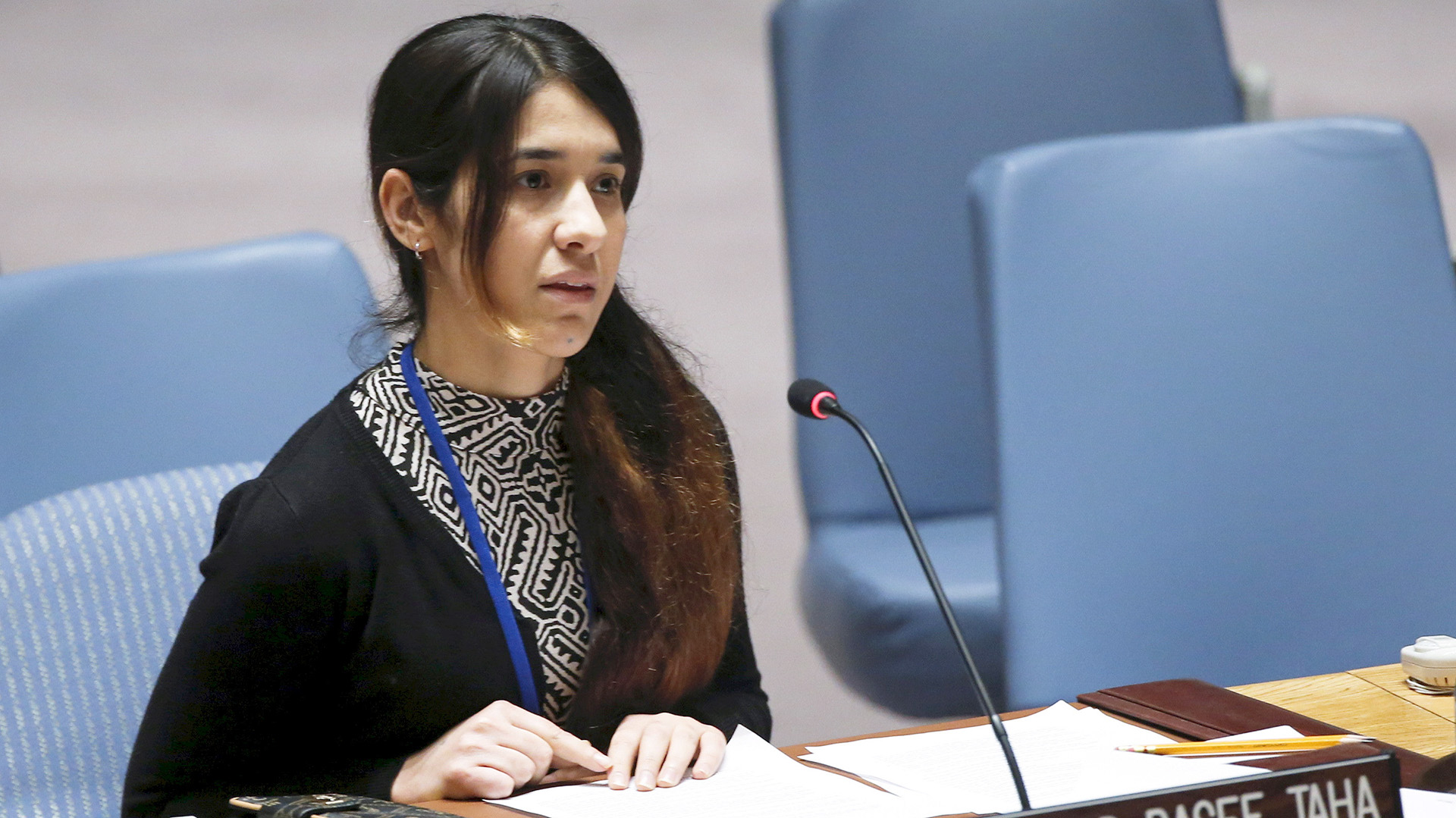 Nadia Murad, premio Nobel de la Paz, llamó a proteger a las mujeres ...