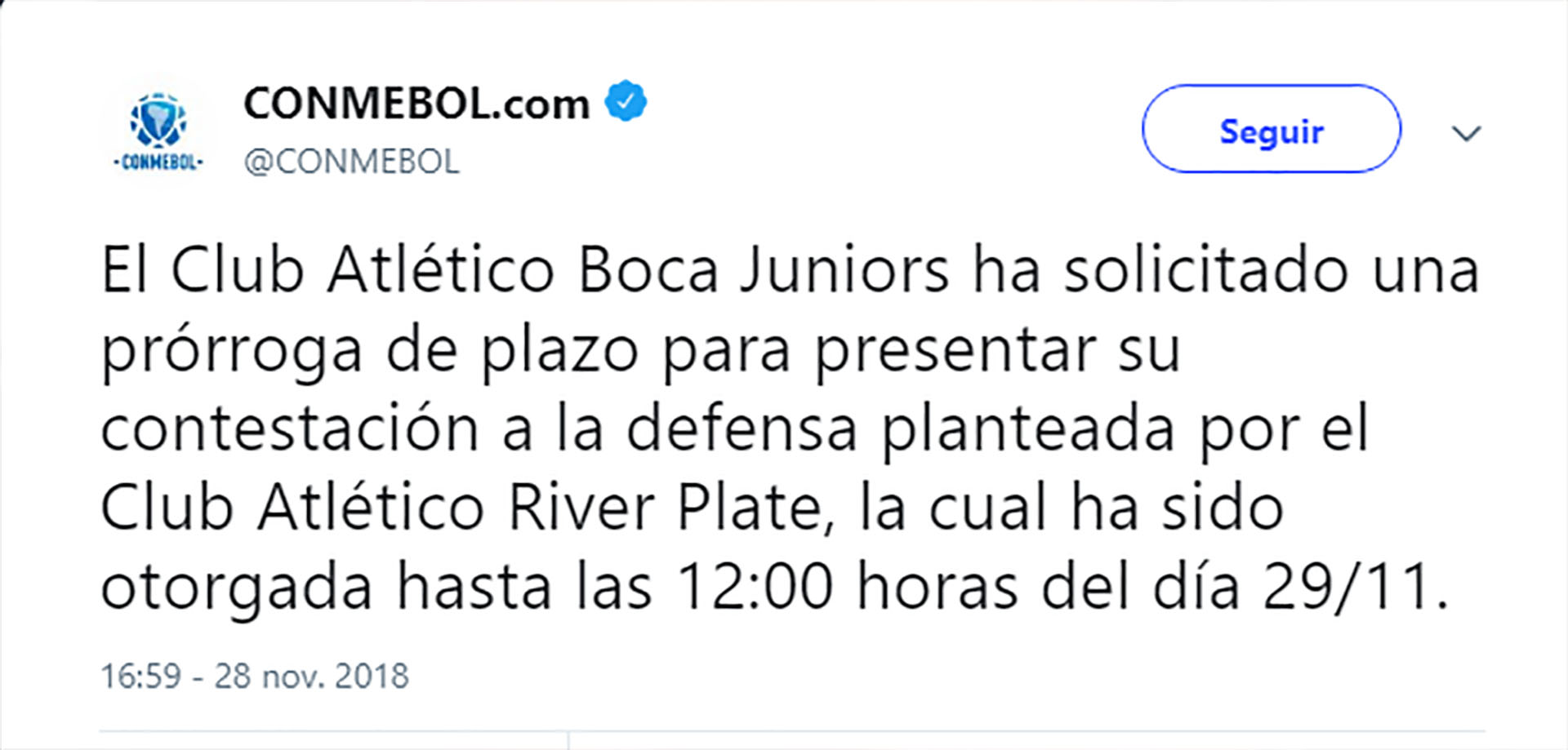 La Conmebol Le Dio Prórroga A Boca Para Presentar Una Respuesta A La Defensa De River Infobae