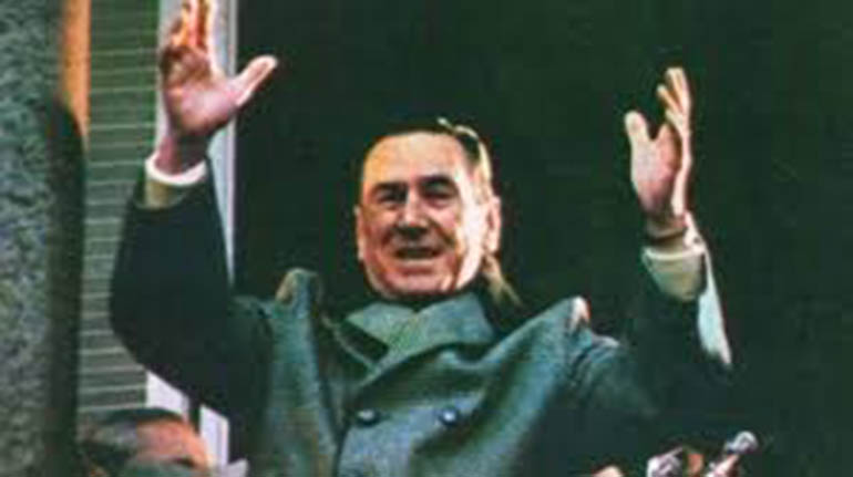 Juan Peron In Color
